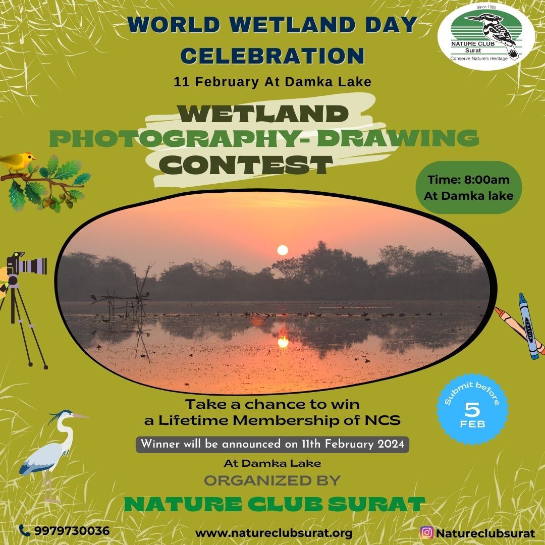 World Wetland Day Celebration Nature Club Surat World Wetland Day Celebration Nature Club Surat